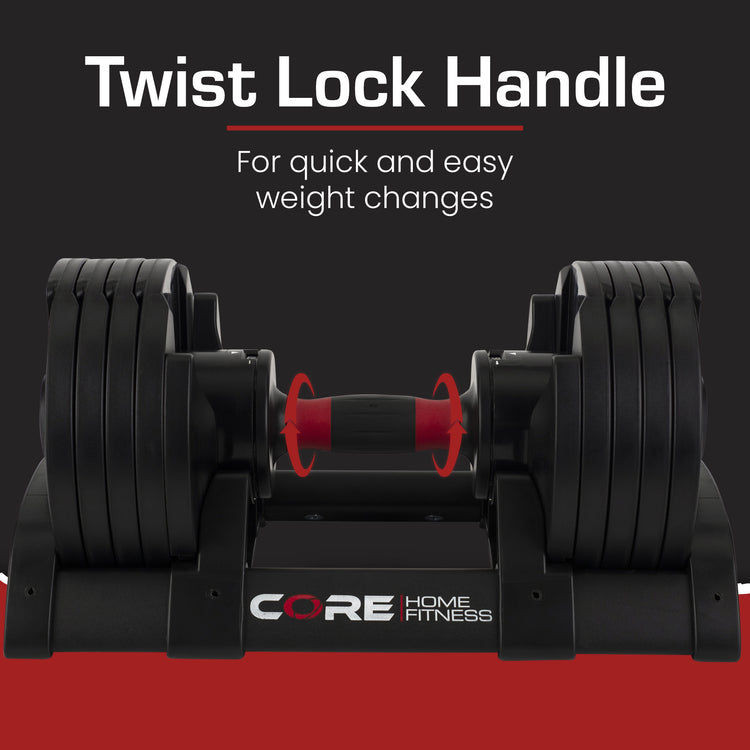 Adjustable Dumbbells | Core Home Fitness